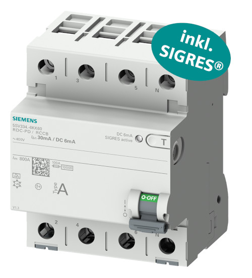 SIEMENS SENTRON Fehlerstromschutzschalter | SCHÄCKE